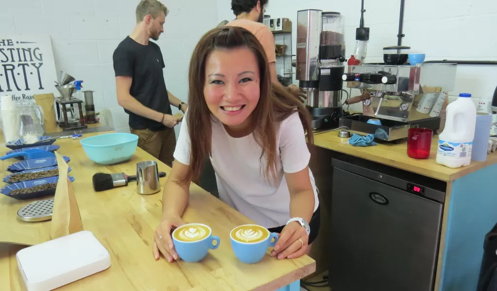 Miranda and Natalie's 101 to coffee roasting